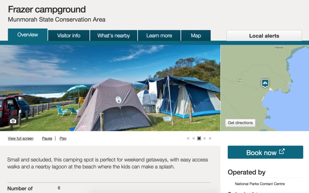 DAY2 vol.2 “Frazer campground”「シドニー〜バイロンベイ約800kmの旅」 | MoreNature